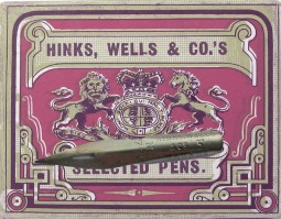 Hinks, Wells & Co's - BART's vintage nibs and holders