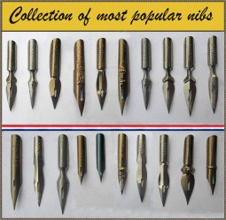 Collections of nibs - BART's vintage nibs and holders